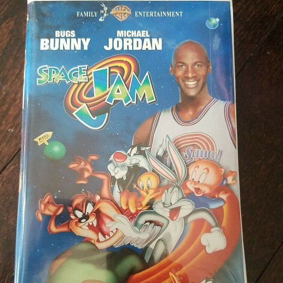 Space Jam | Media | Vintage Space Jam Vhs 996 Michael Jordan And Bugs ...